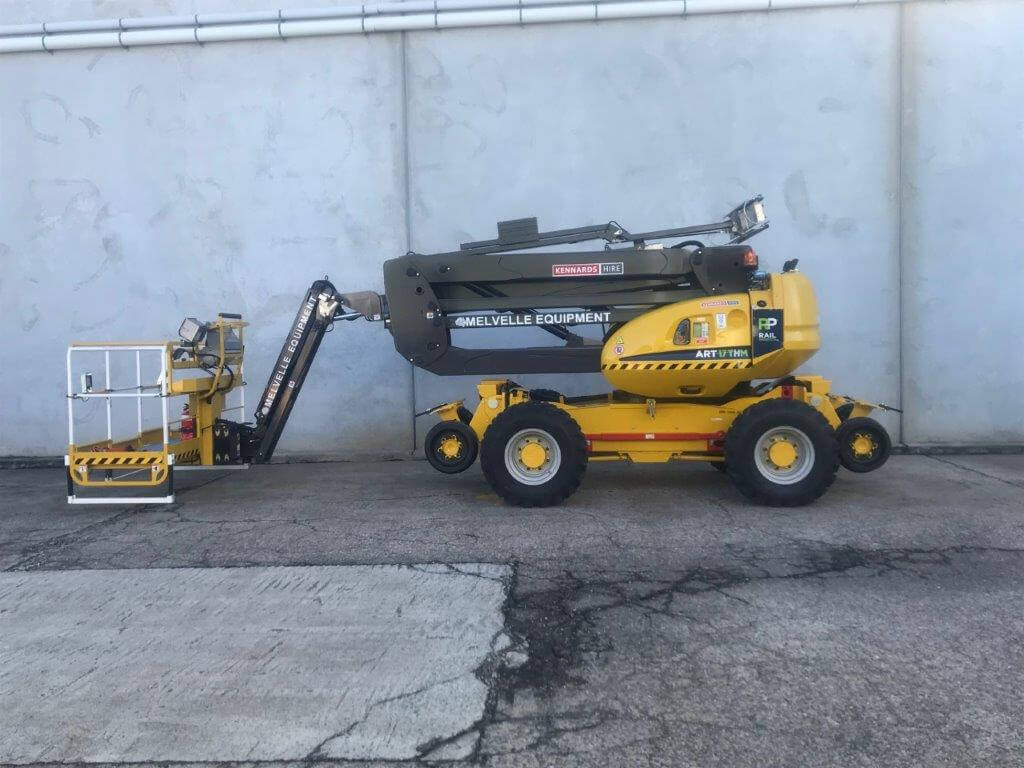 Boomlift Rail C/W Pantograph14.4M (47FT) Tri Gauge Hydrostatic Drive ...