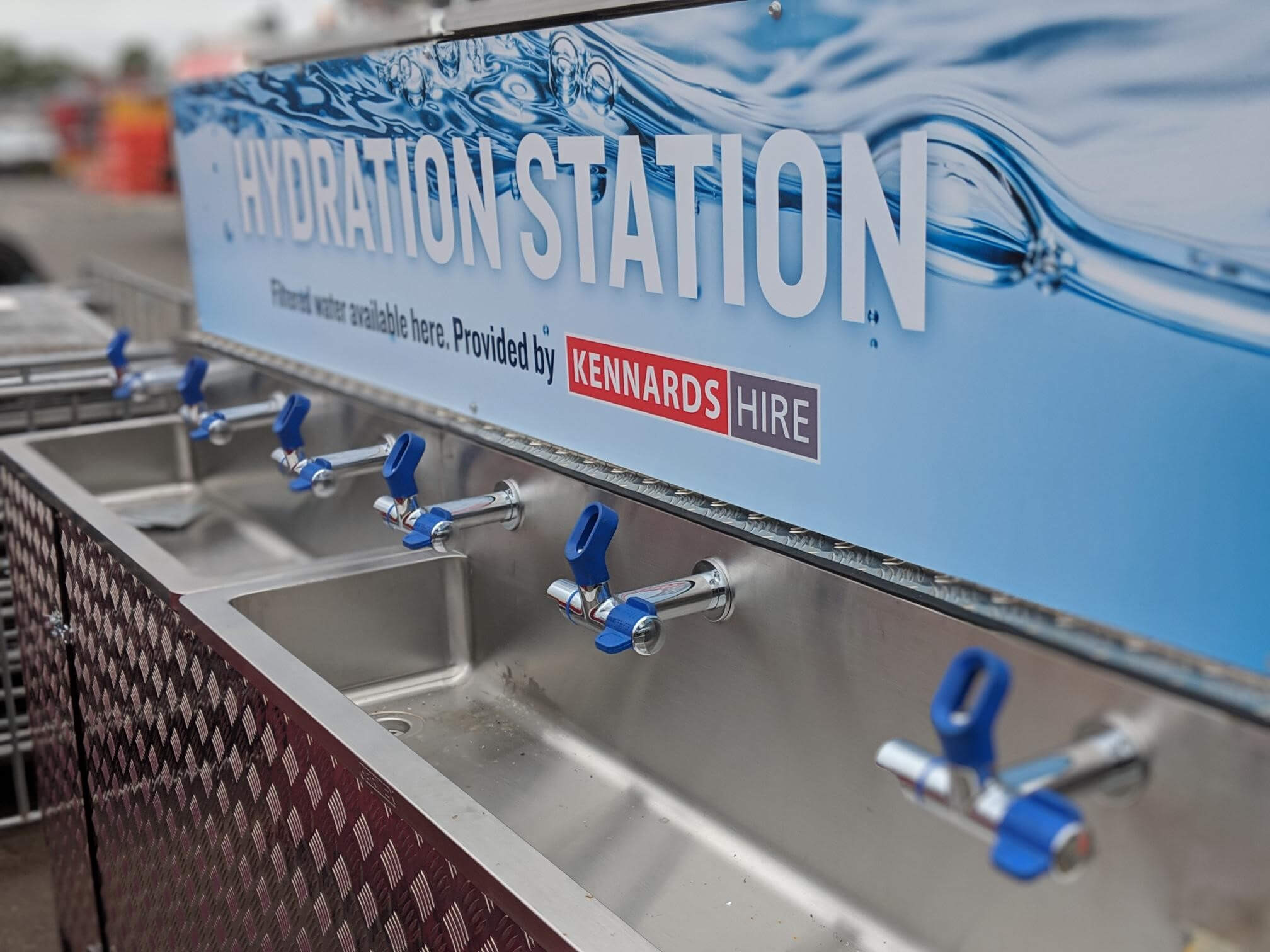 WATER STATION - 12 TAP for Rent - Kennards Hire