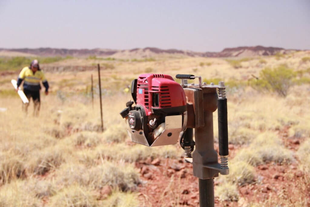 78MM Post Driver (Petrol) for Rent - Kennards Hire