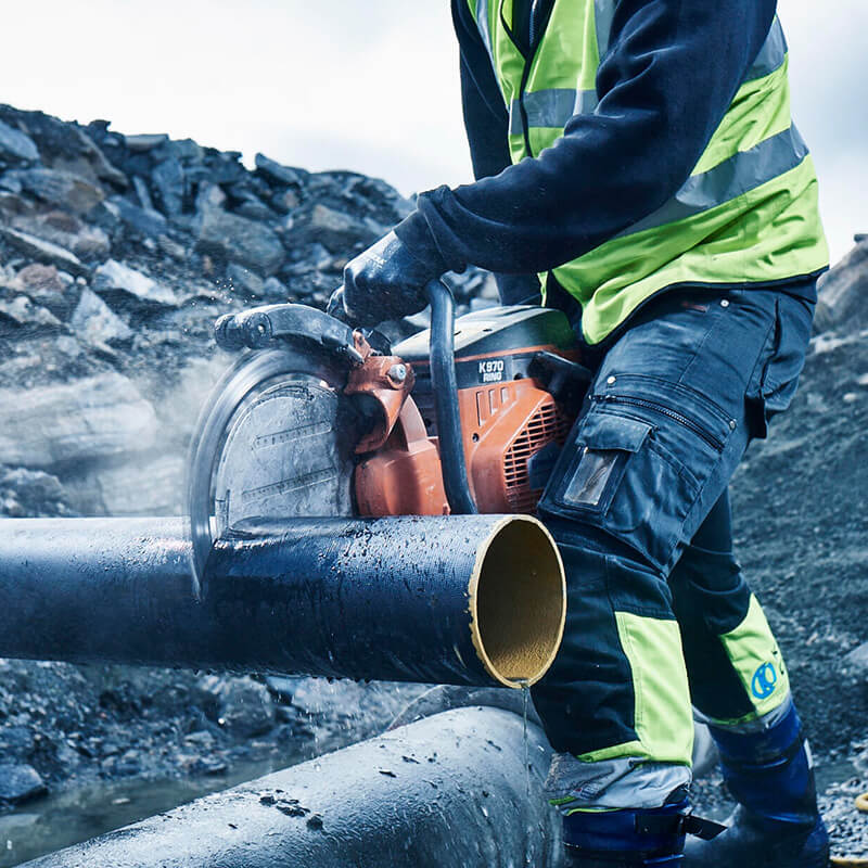 DEMOLITION SAW - RING 350MM (14IN) PETROL for Rent - Kennards Hire