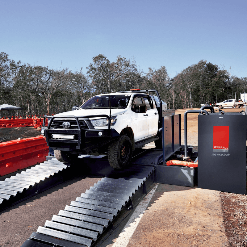 Wheel Wash Station for Rent - Kennards Hire