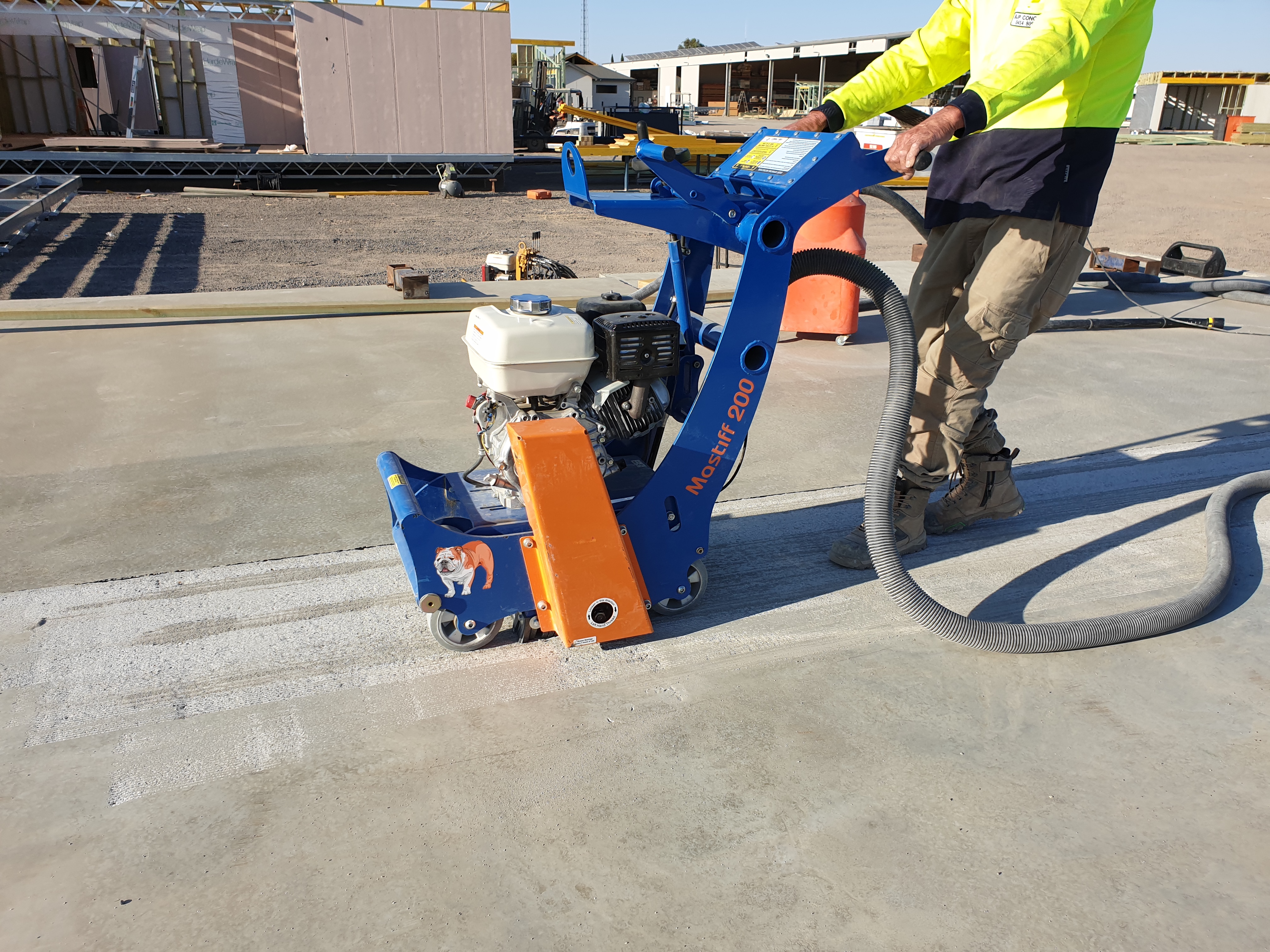 Concrete Planer -200mm (8in) Petrol Heavy Duty for Rent - Kennards Hire