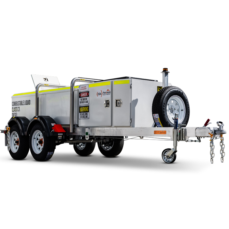 FUEL TANK - DIESEL 1000L TOWABLE HEAVY DUTY SOLAR 12V for Rent ...