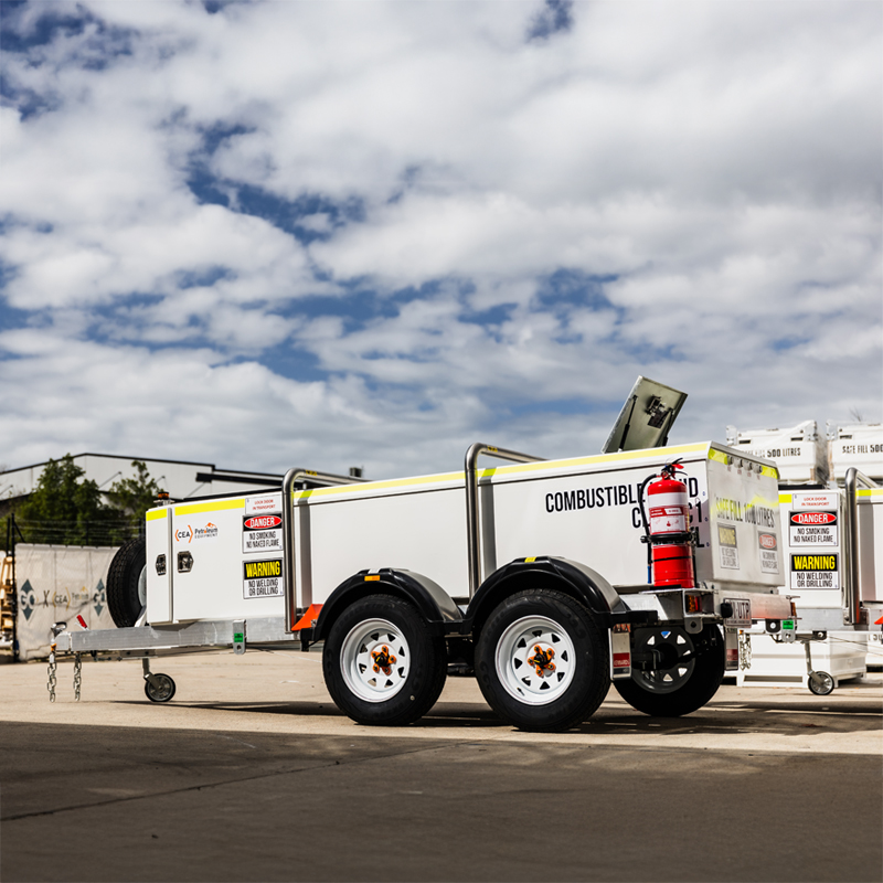 FUEL TANK - DIESEL 1000L TOWABLE HEAVY DUTY SOLAR 12V for Rent ...