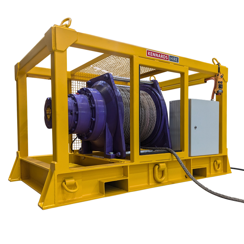 Winch 415V 9000KG PULL / 1100KG LIFT for Rent - Kennards Hire