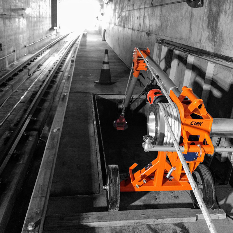 Electric 5000kg Cablepull Winch Capstan for Hire | Kennards Hire