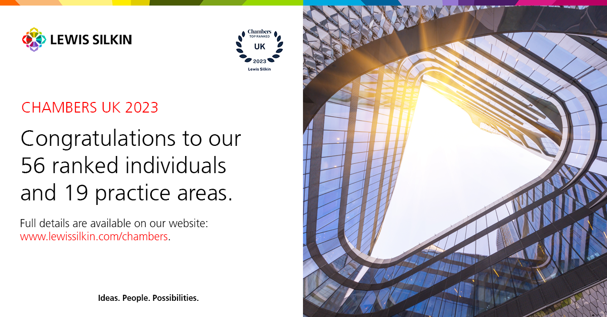 Lewis Silkin recognised with top rankings in Chambers UK 2023 for ...