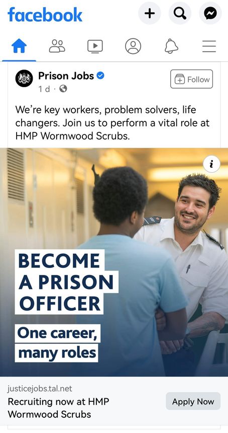 Our own Ministry of Justice used ads which "reinforce negative ...