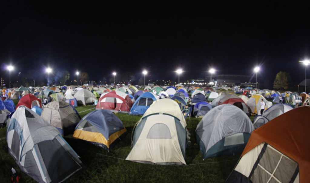 2017 Izzone Campout | MSUToday | Michigan State University