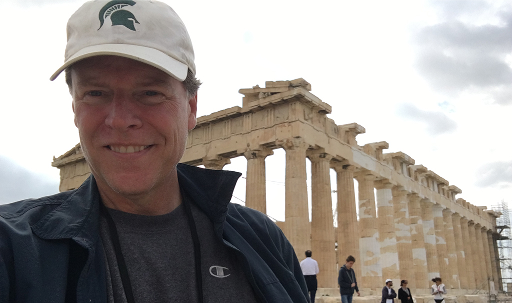 Jim Peck: Discoveries in Greece | MSUToday | Michigan State University
