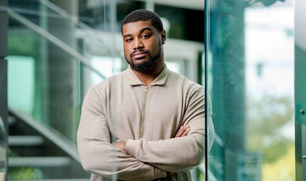 Darrien Harris: Athlete to analyst | MSUToday | Michigan State University