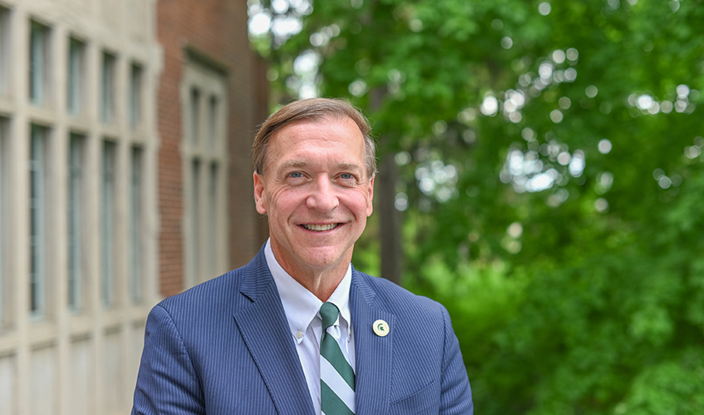 President Stanley reflects on first semester | MSUToday | Michigan ...