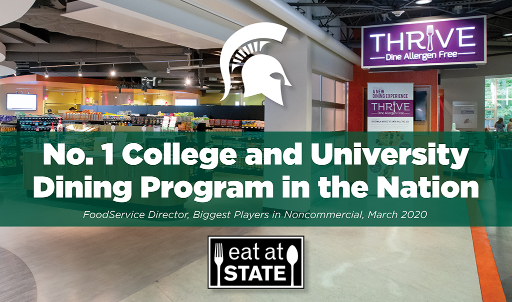 MSU named No. 1 college and university dining service in the nation ...
