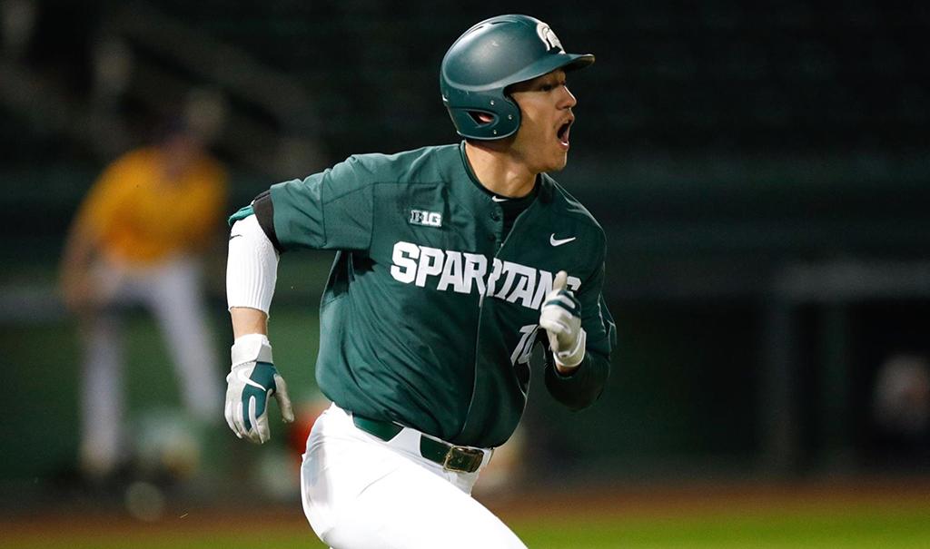 Peter Ahn’s walk-off home run leads MSU to victory | MSUToday ...