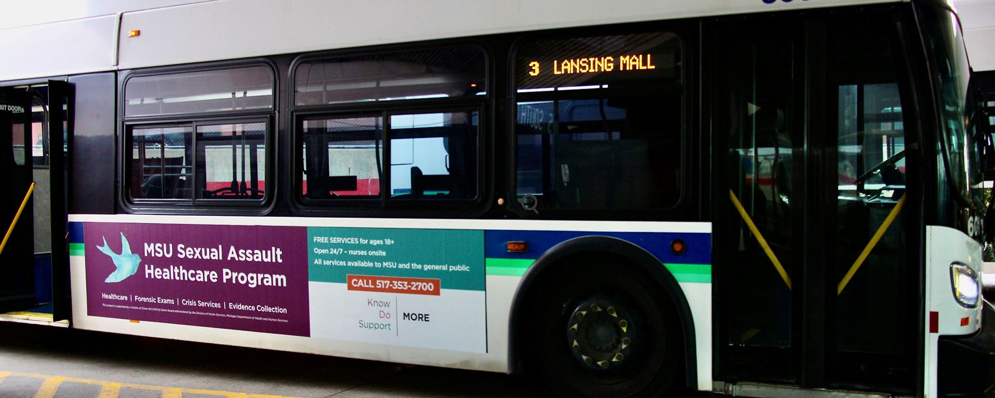 MSU announces local bus ads promoting Sexual Assault Healthcare program ...