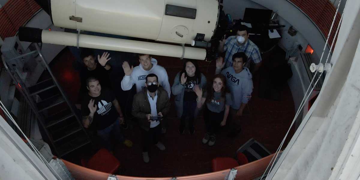 Undergraduate research stars at the MSU Observatory | MSUToday ...