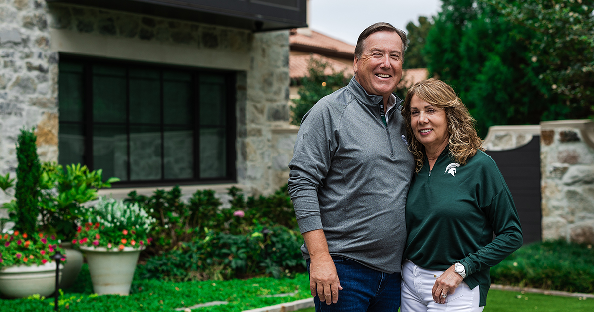 Philanthropist Award: Michael and Mary Lamach | Spartan Magazine ...