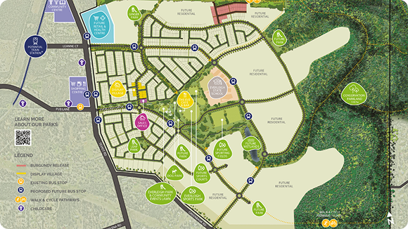 Parks and playgrounds - Everleigh Greenbank