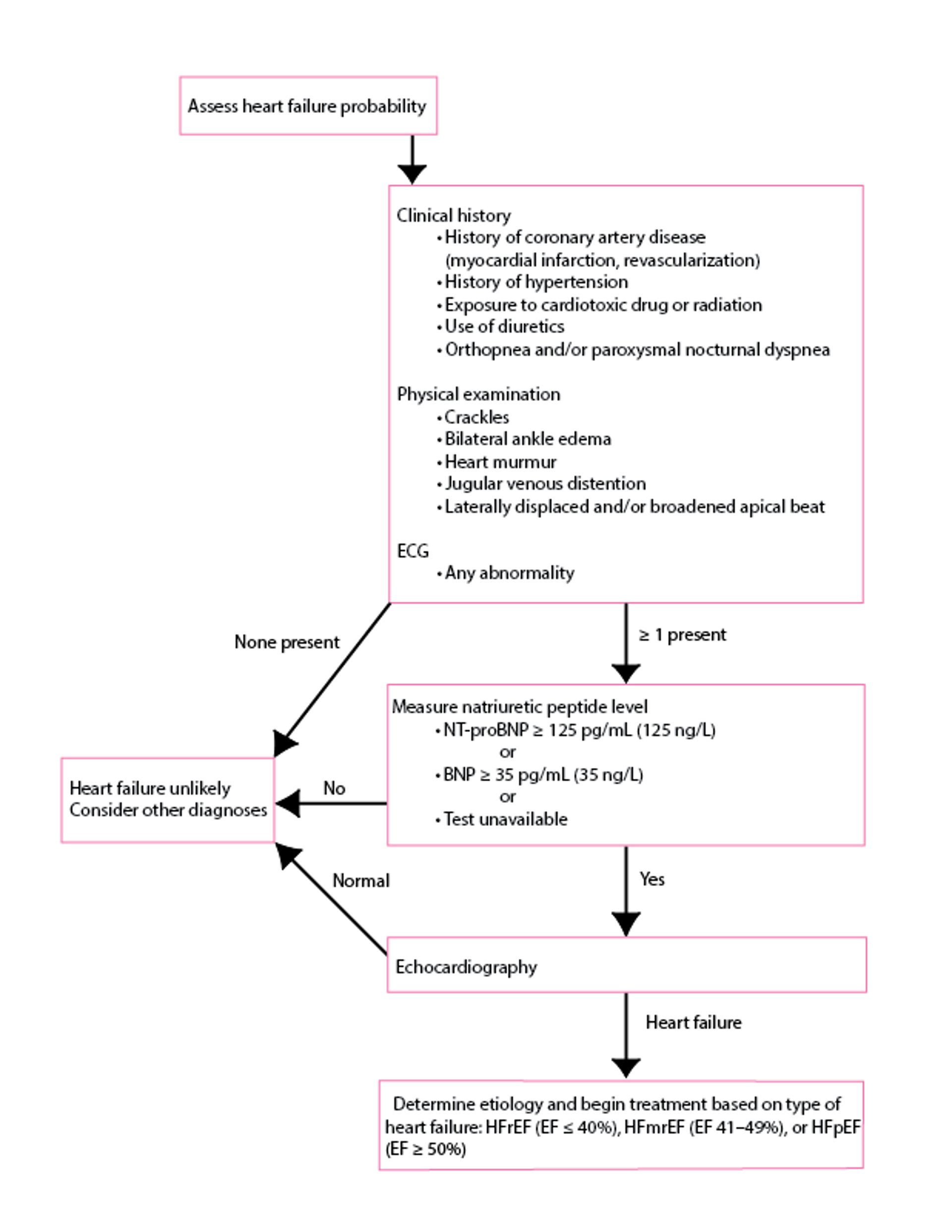 Image:Diagnosis of heart failure of acute onset-MSD Manual Professional ...