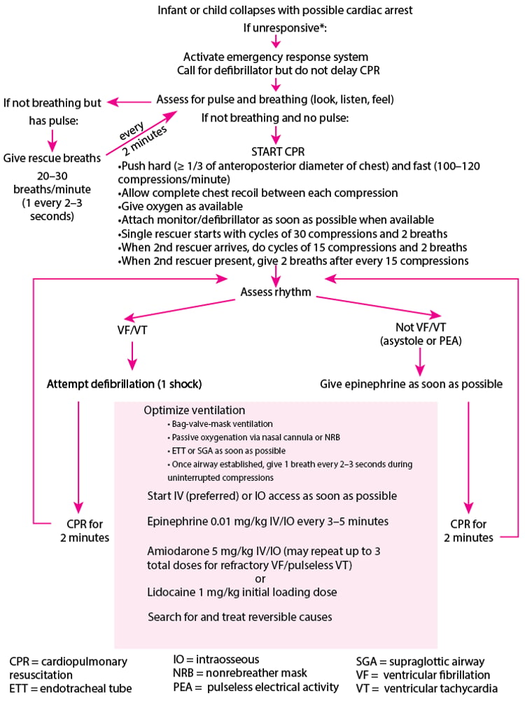 Réanimation cardiorespiratoire du nourrisson et de l'enfant ...