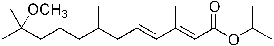 Image:Structure of methoprene-MSD Veterinary Manual