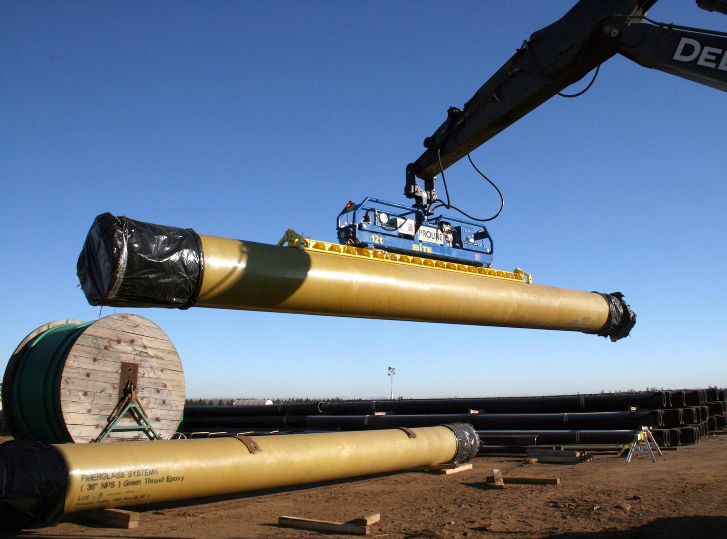 Green Thread Fiberglass Pipe | NOV