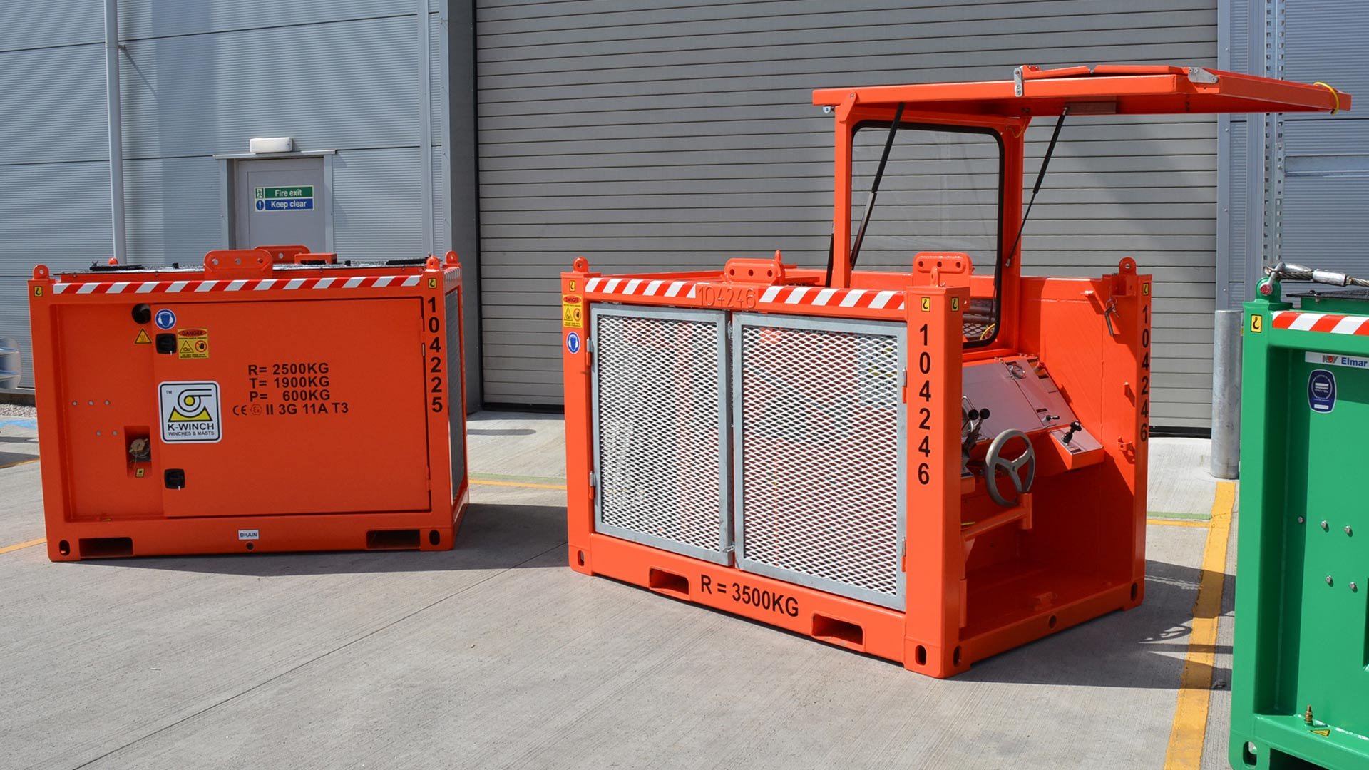 FlyLine Open Console Wireline Winch and Power Pack | NOV