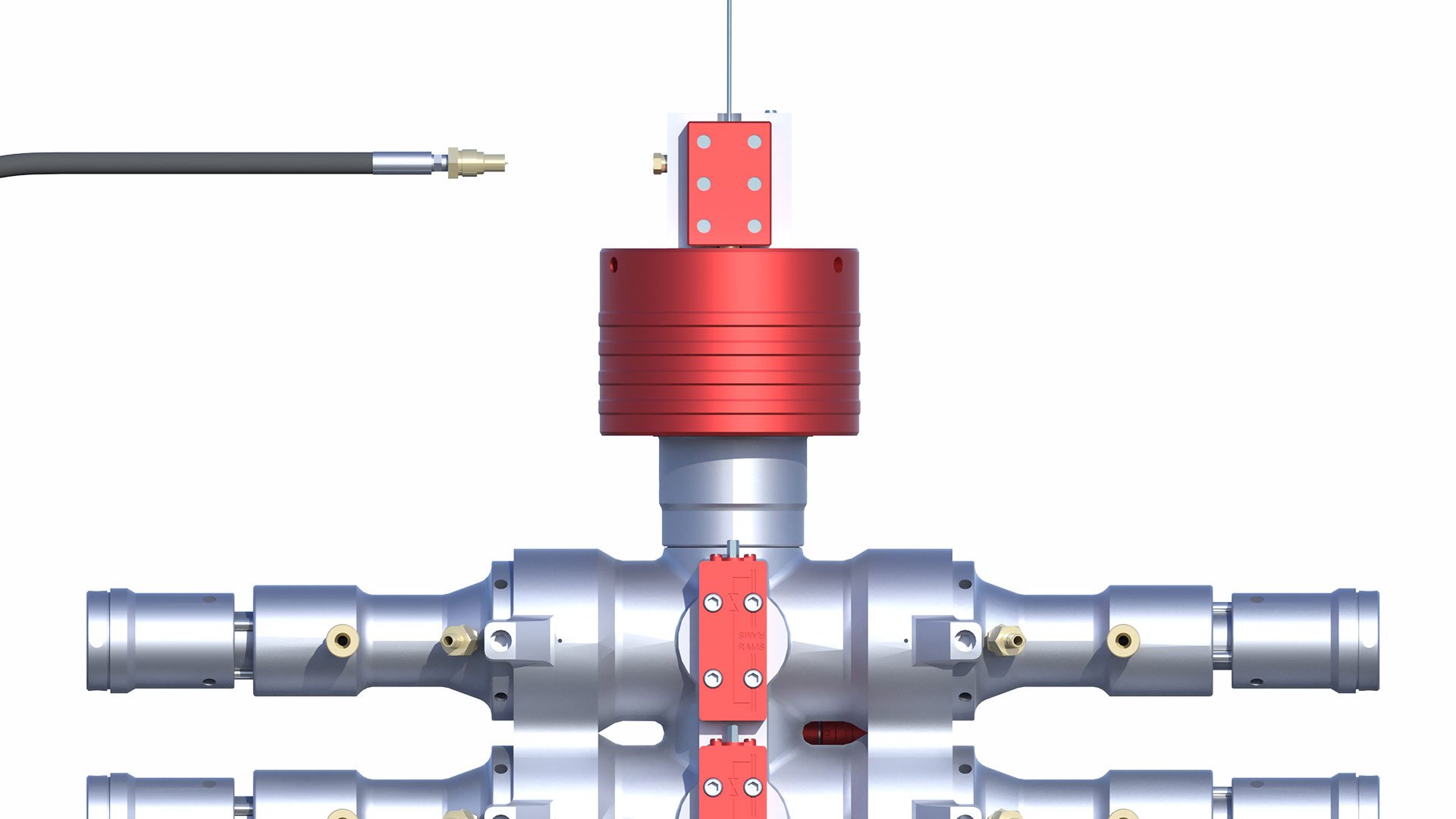 Safety Flow Diverter and Cable Clamp | NOV