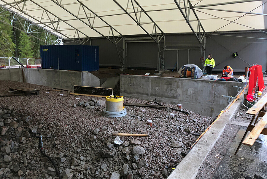 Cautus Geo installs small segment, vertical SAAV in research test facility
