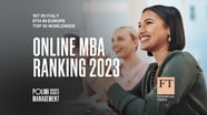 FT Online MBA Ranking 2023 POLIMI Graduate School Of Management Tra I