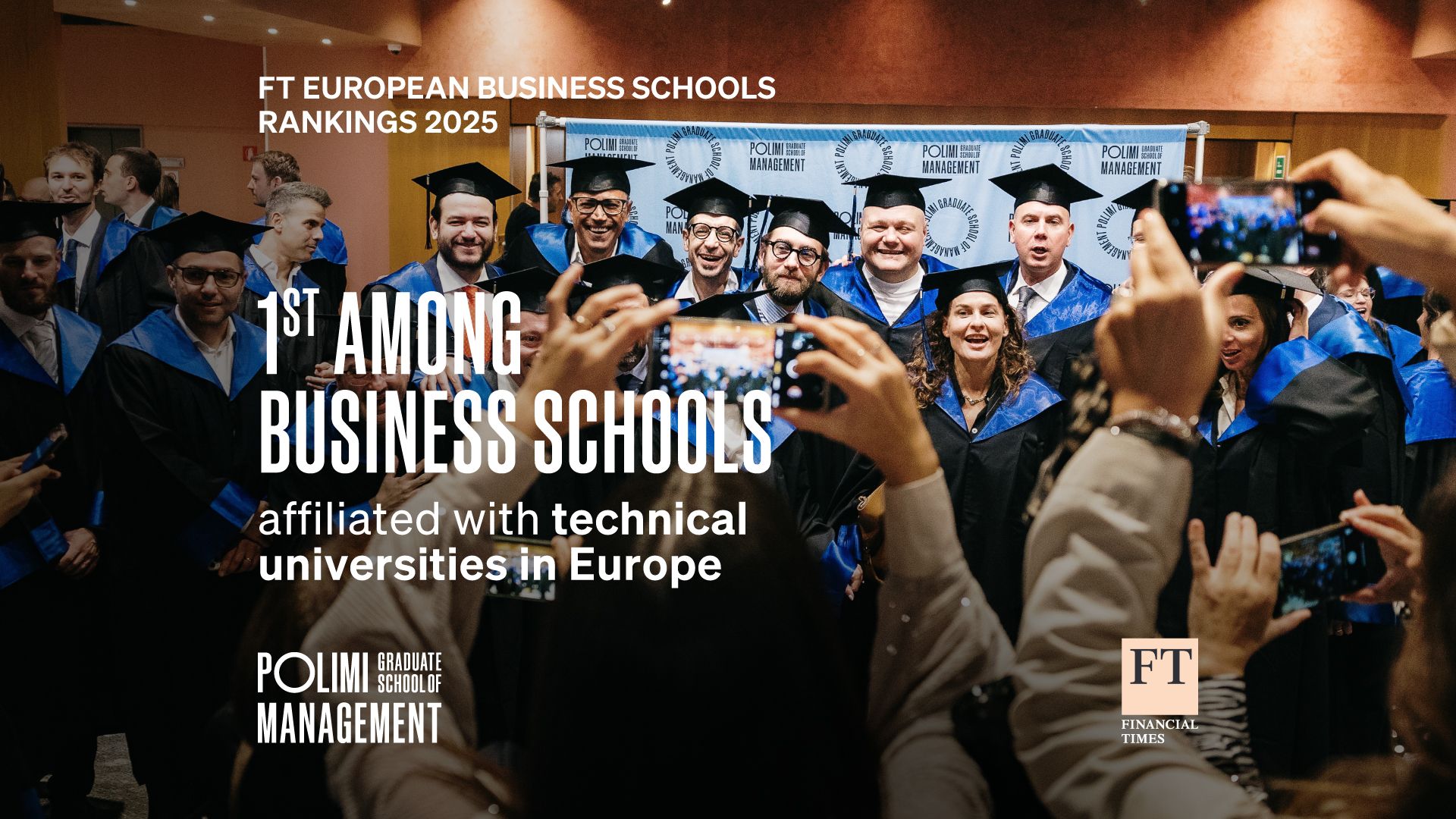 FT Ranking 2025: POLIMI Graduate School of Management prima tra le ...