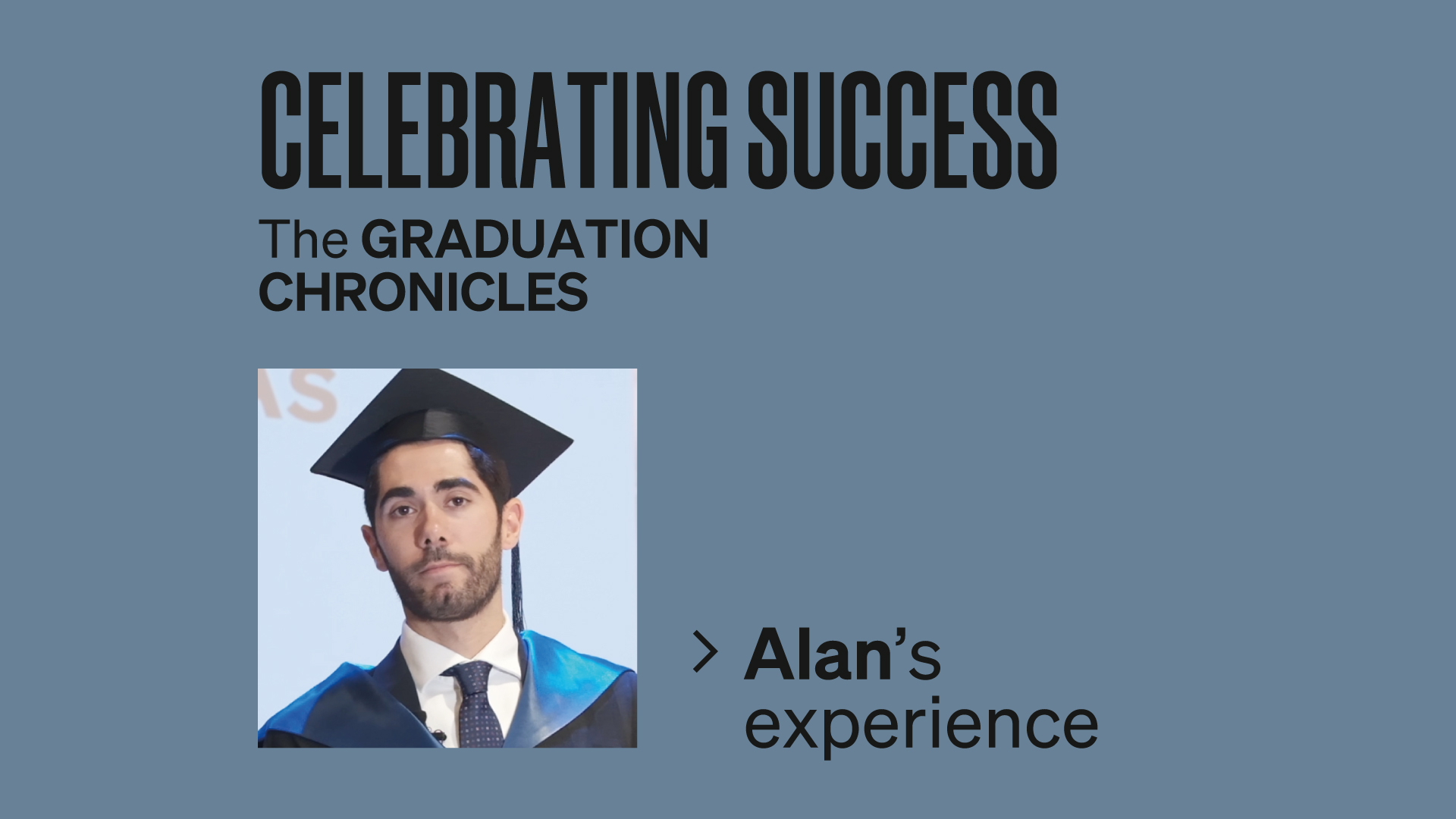 Alan Fracasso - Celebrating Success | The Graduation Chronicles ...