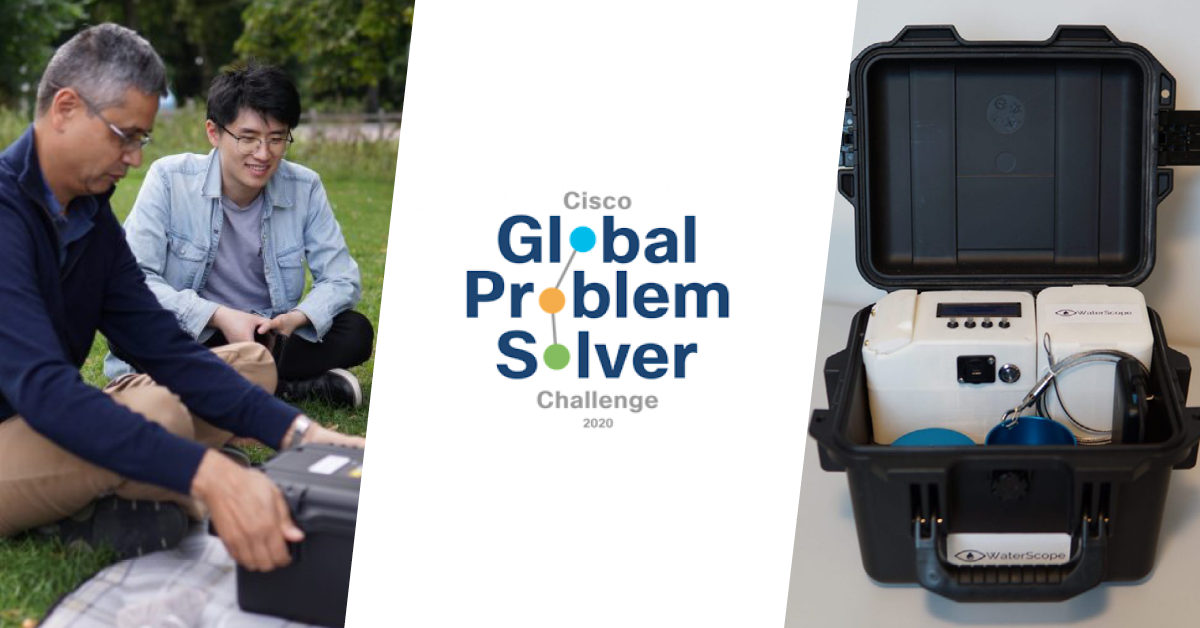 Portable water tester kit wins this year’s Cisco prize | Aquatech