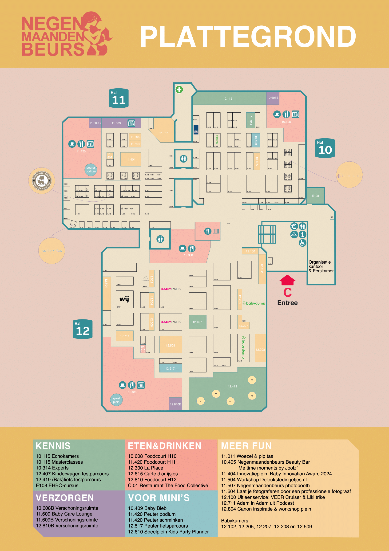 Plattegrond | Negenmaandenbeurs