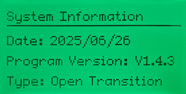 Software Updates, Instructions, & Firmware Versions | Thomson Power Systems