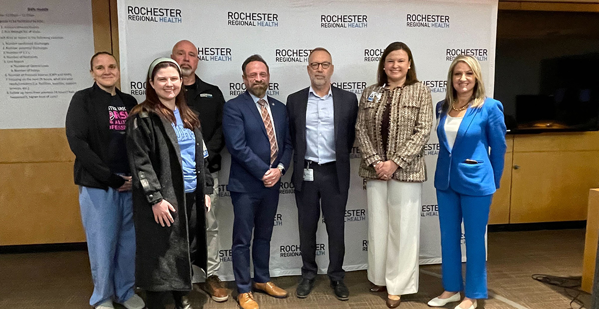 Rochester Regional Health Celebrates Enactment of Peace Officer ...