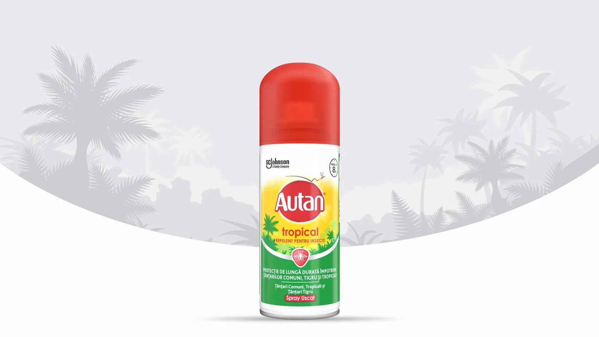 Autan® Spray Tropical | Produs repelent împotriva țânțarilor și insectelor