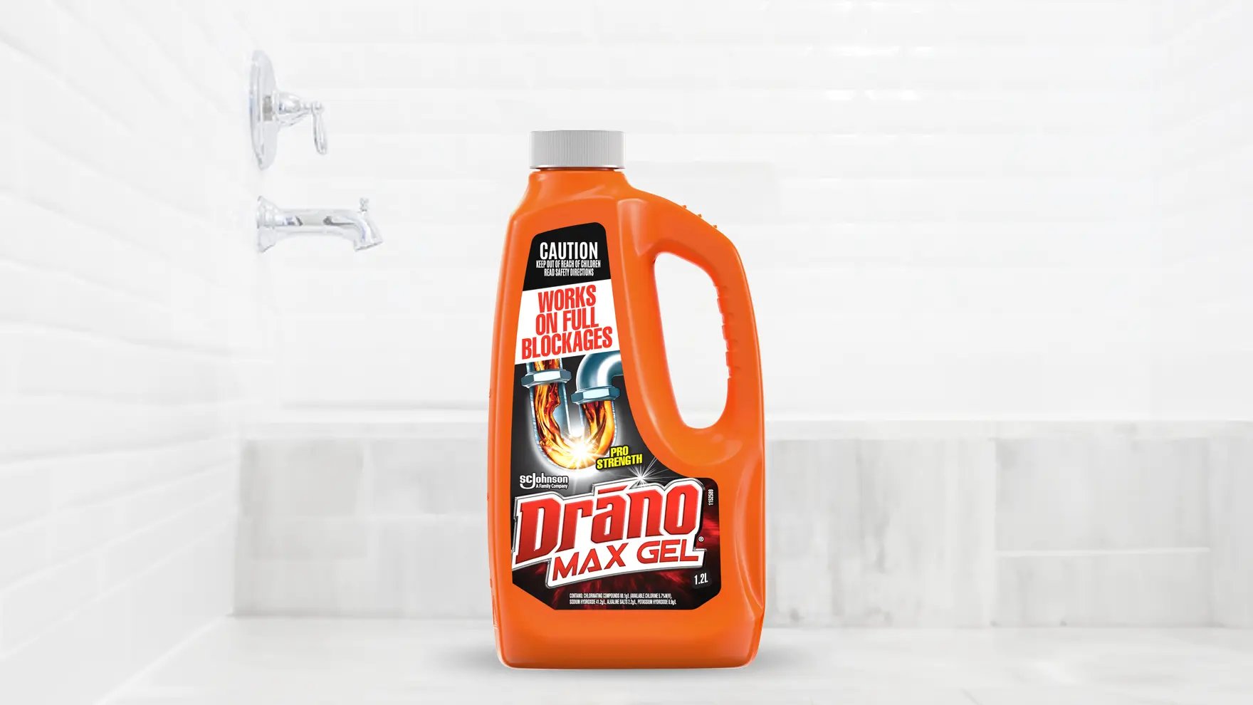 Max Gel Clog Remover | Drano® Drain Cleaners | SC Johnson