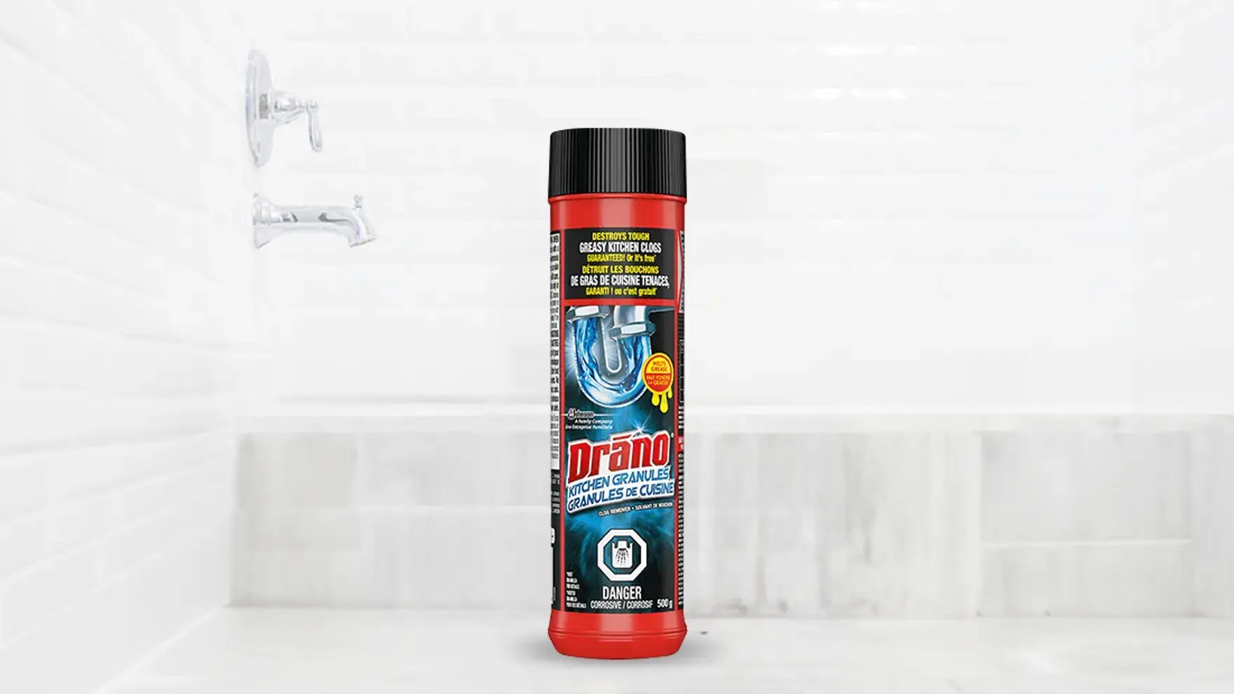 Déboucheur de granulés de cuisine | Drano® Nettoyants pour drains | SC ...