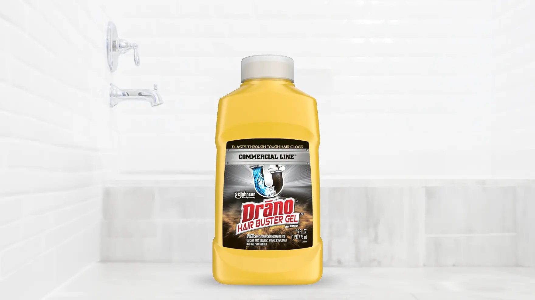 Drano® Commercial Hair Buster Gel | Drano® Drain Cleaners