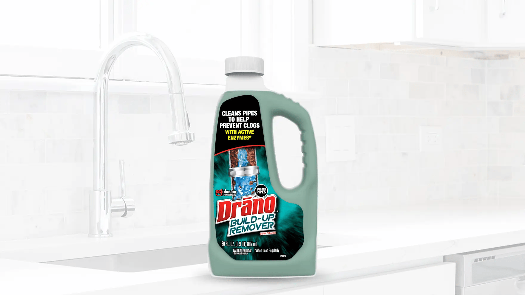 Drano® Commercial Max Build-Up Remover | Drain Maintenance | Prevent Clogs