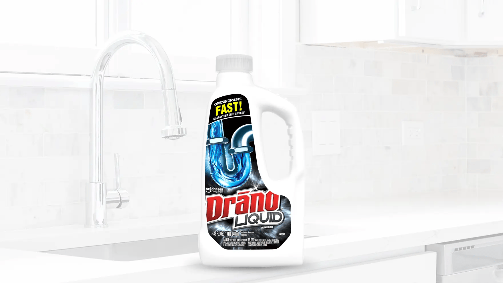 Drano Liquid Drain Cleaner | Fix Slow Drains & Odors