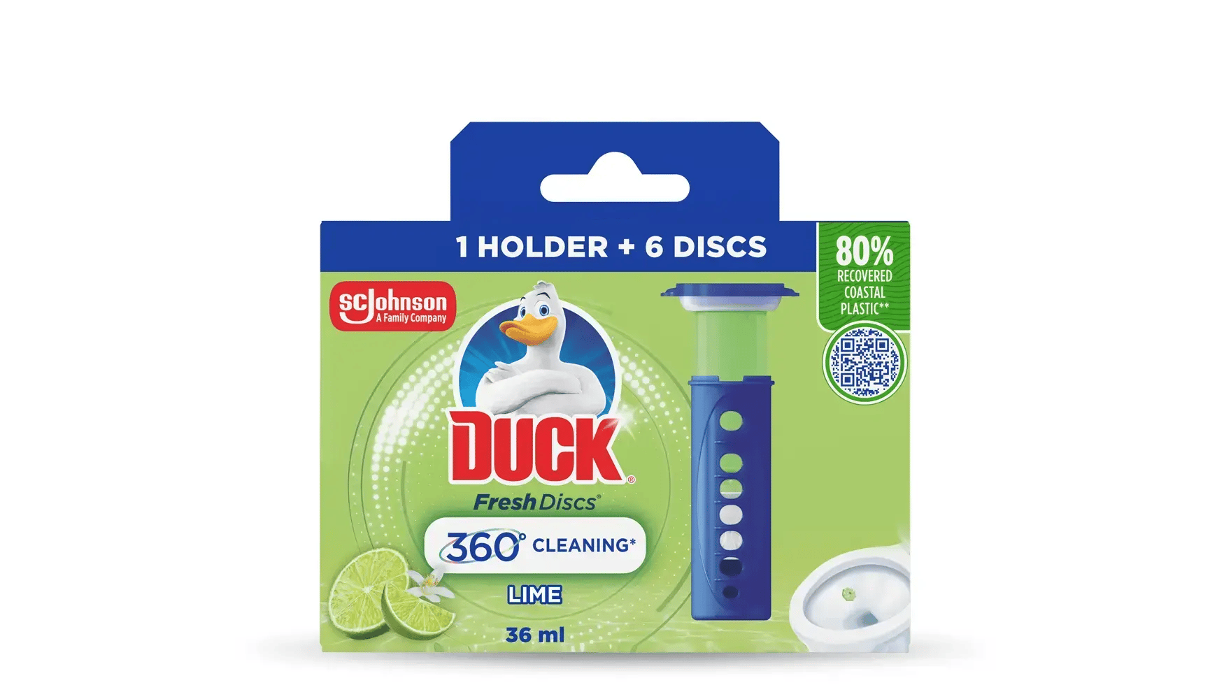 Duck® Fresh Discs Lime | Toilet Cleaner Products