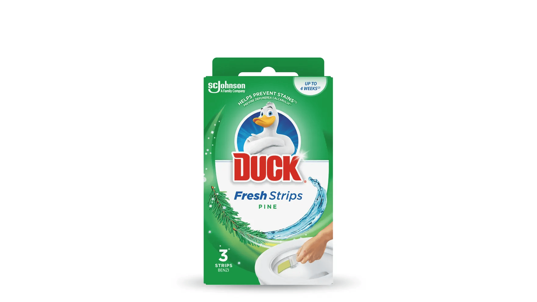 Duck® Fresh Strips Toilet Cleaner Pine | Toilet Cleaning Products