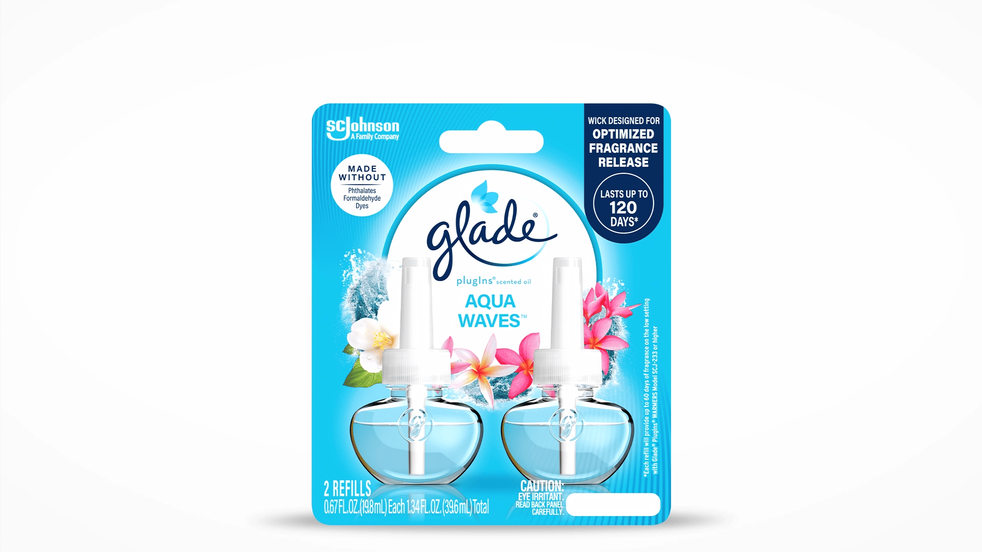 Aqua Waves® PlugIns® Scented Oil 2 Refills | SC Johnson