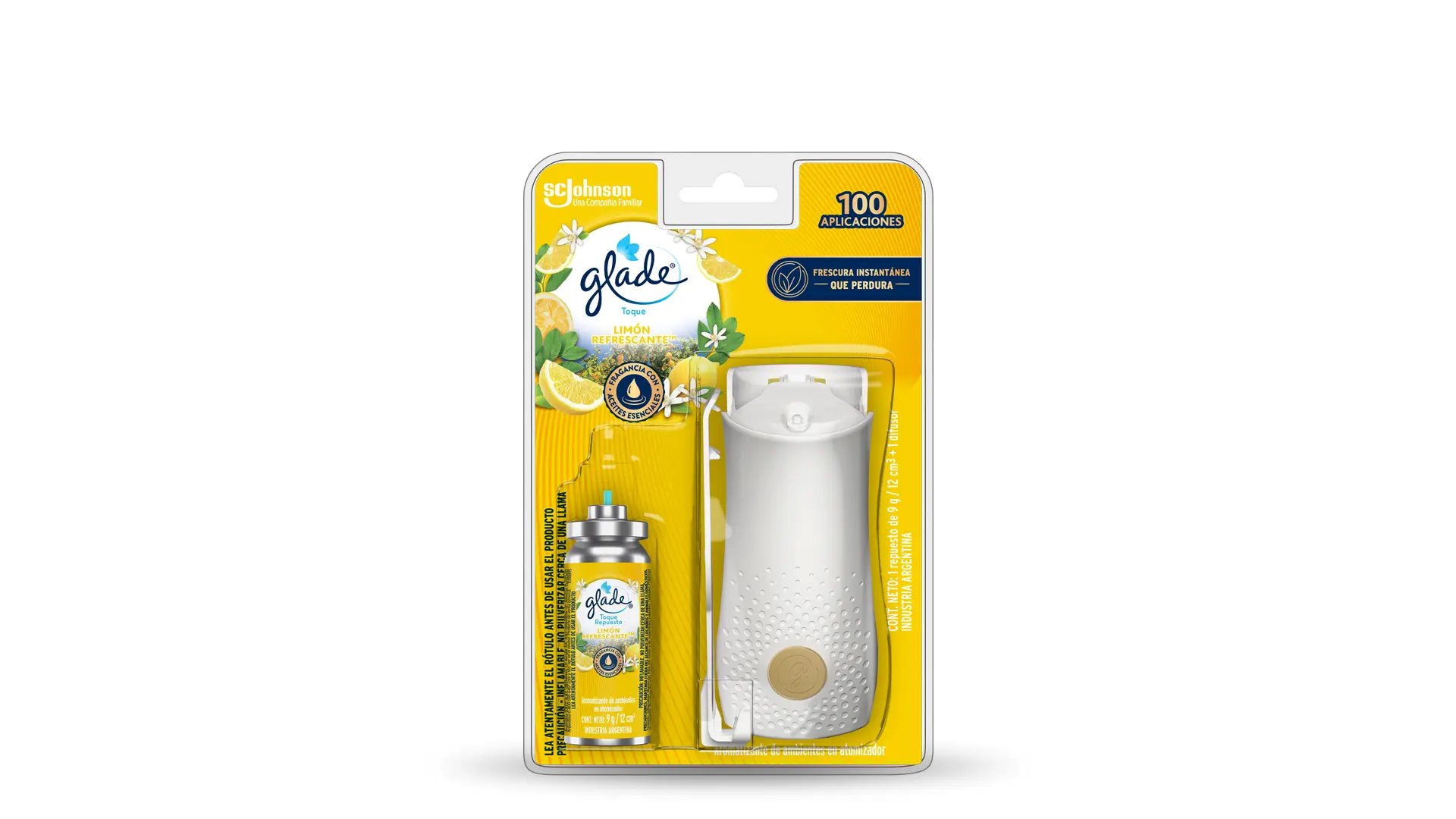 Limón Refrescante Toque Starter Kit | Glade Instantaneous Productos