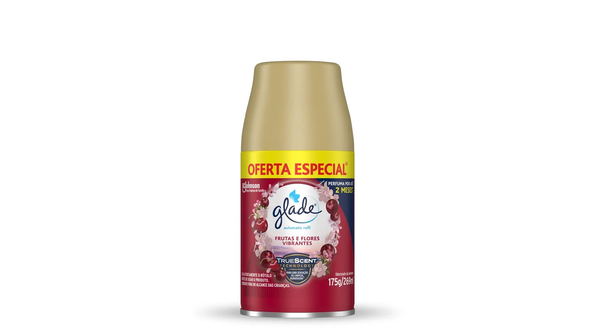 Glade® Automatic Spray Refil Frutas e Flores Vibrantes | Fragrâncias ...