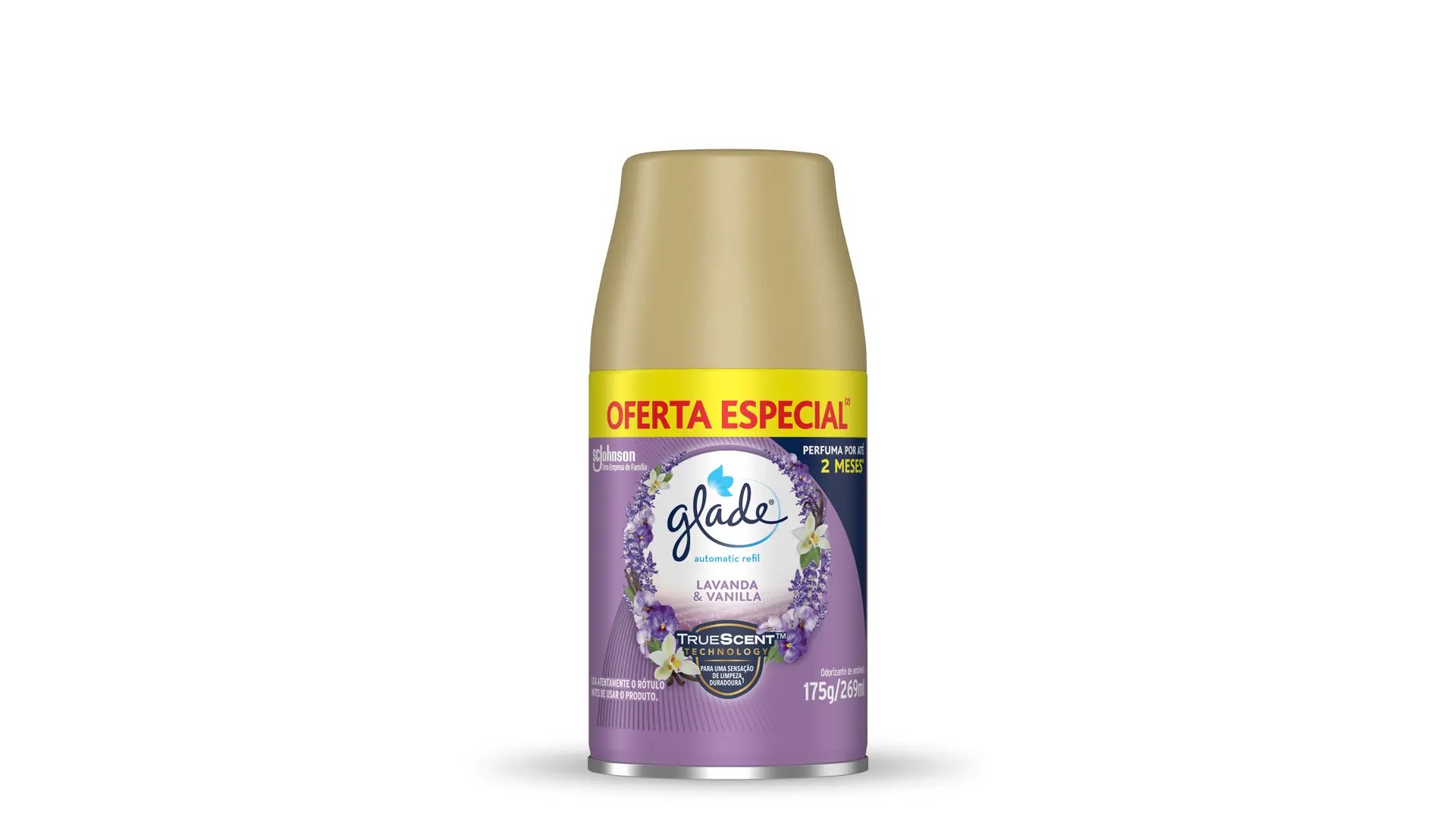 Glade® Automatic Spray Refil Lavanda & Vanilla | Fragrâncias Para o Lar
