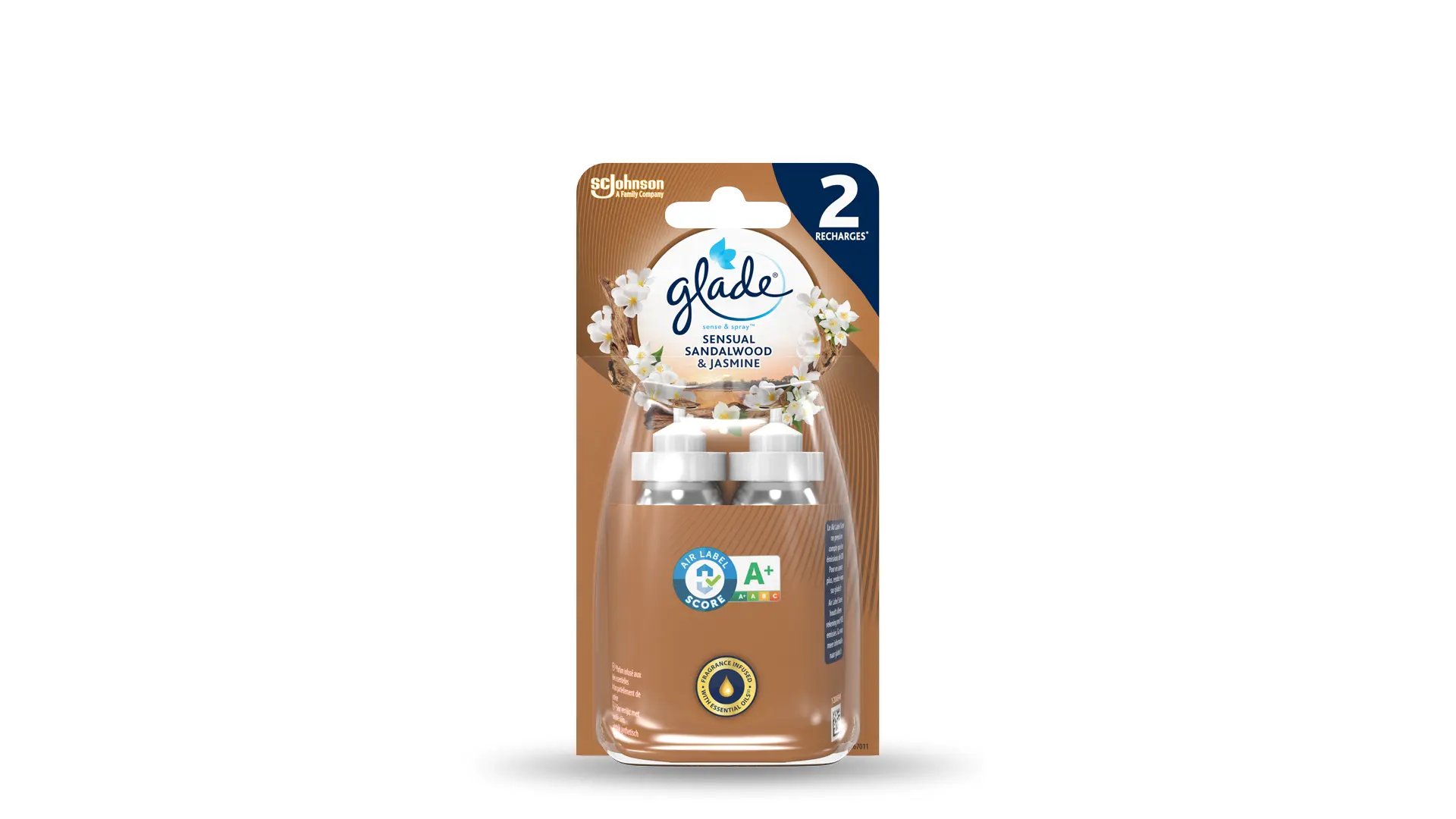 Sensual Sandalwood & Jasmine Sense & Spray Recharge Duopack | Glade ...