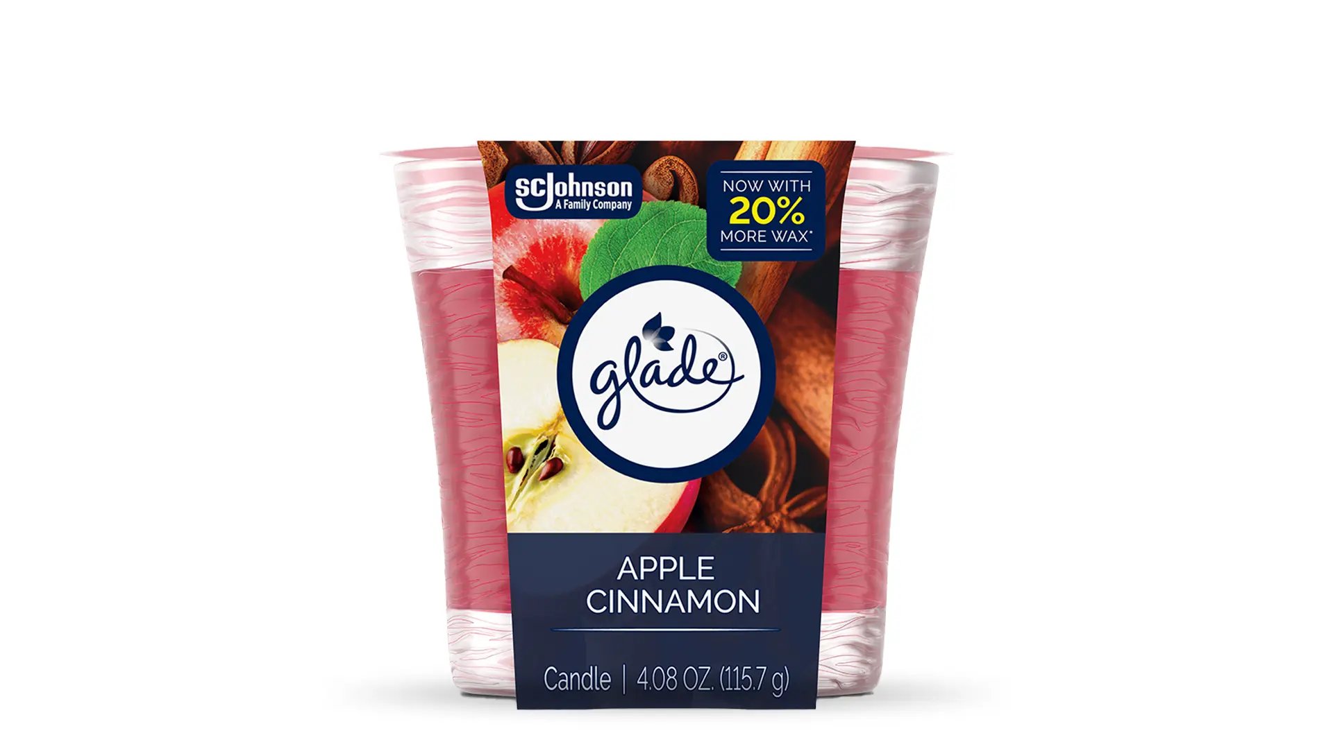 Apple Cinnamon 3-Wick Candle | SC Johnson
